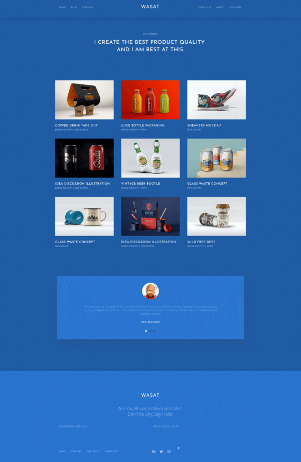 Creative Portfolio Elementor Template Kit - Payhip