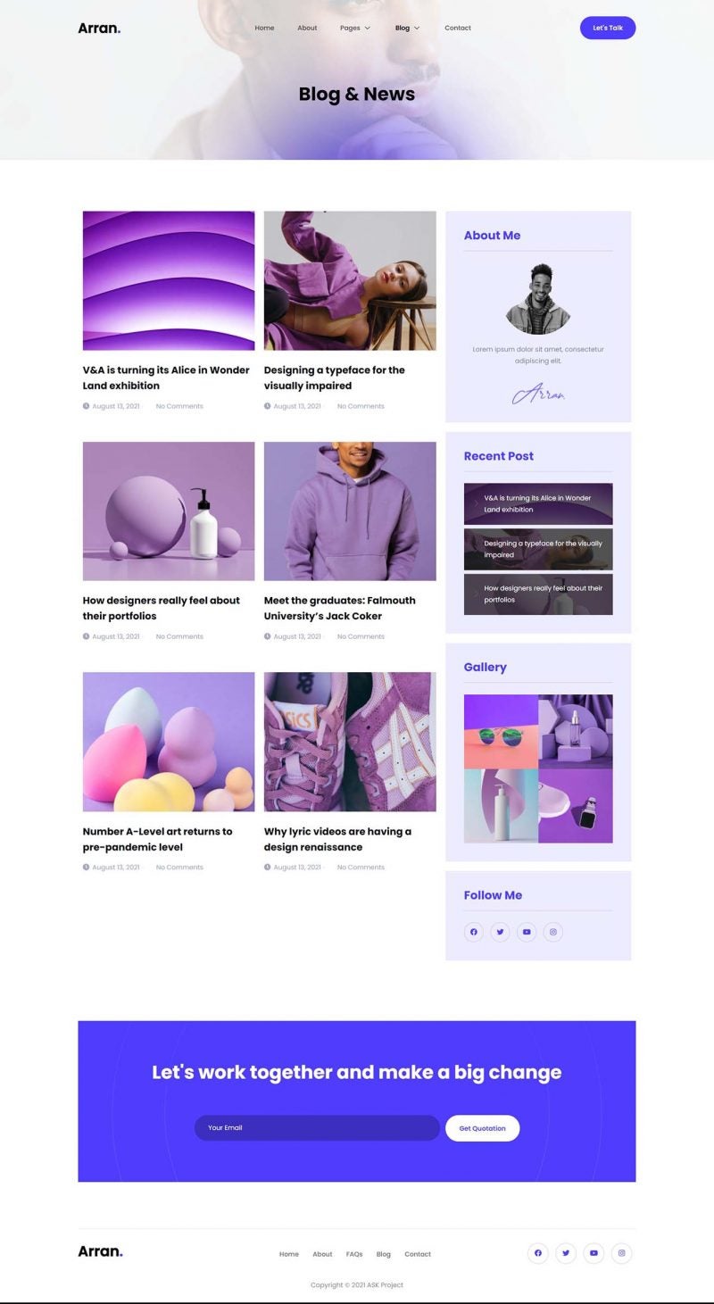 Personal Portfolio Elementor Template Kit - Payhip