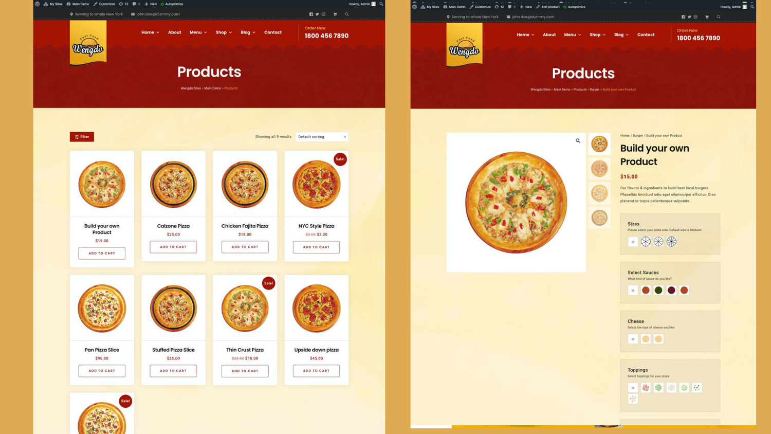 Fastfood WordPress Theme - Payhip