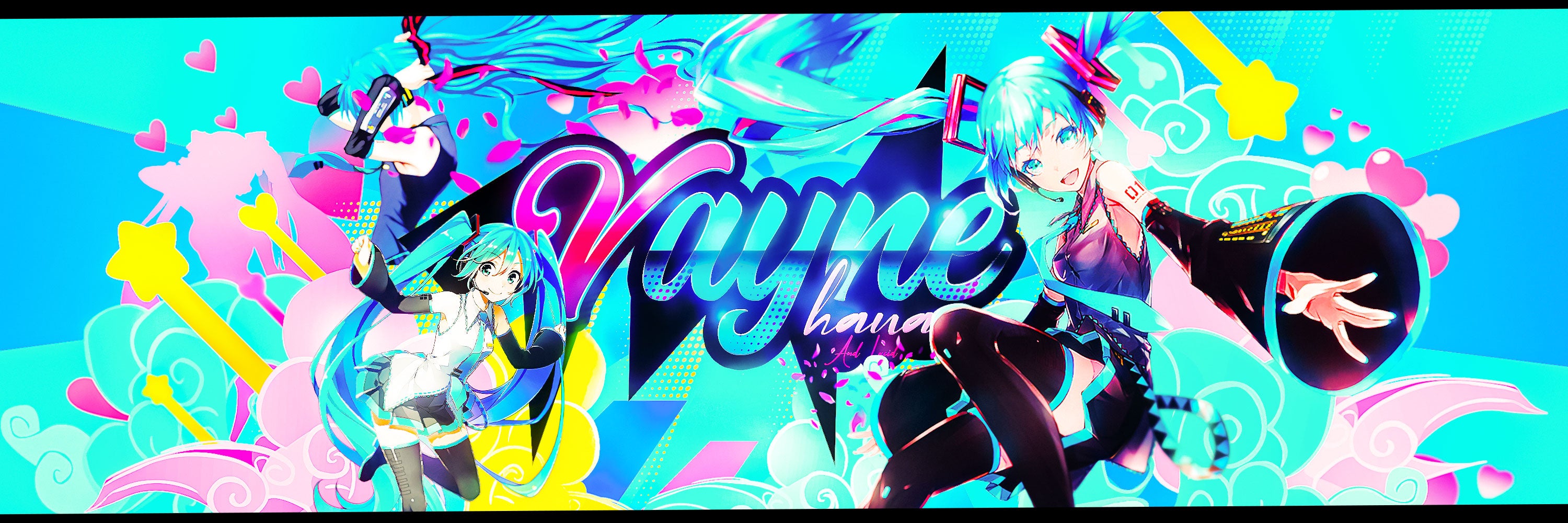 Hatsune Miku Header - Payhip