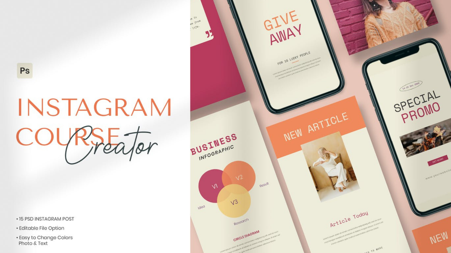 Blog Post - Animated Instagram Pack - Payhip