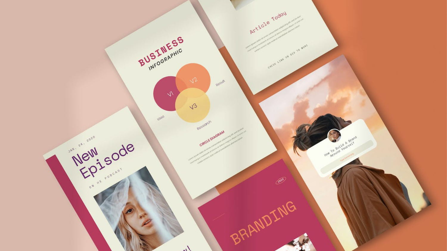 Instagram Course Creator Stories Template - Payhip
