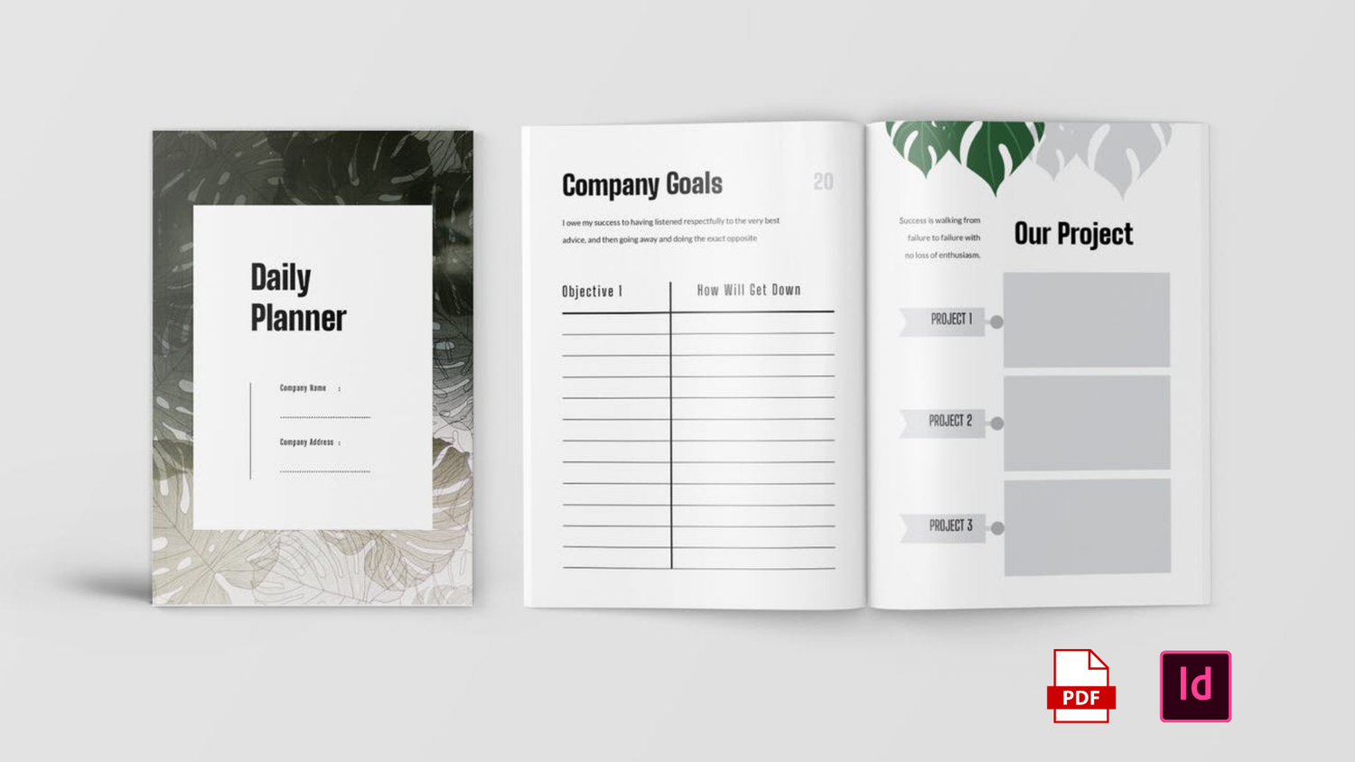 Minimalist Workbook Template - Payhip