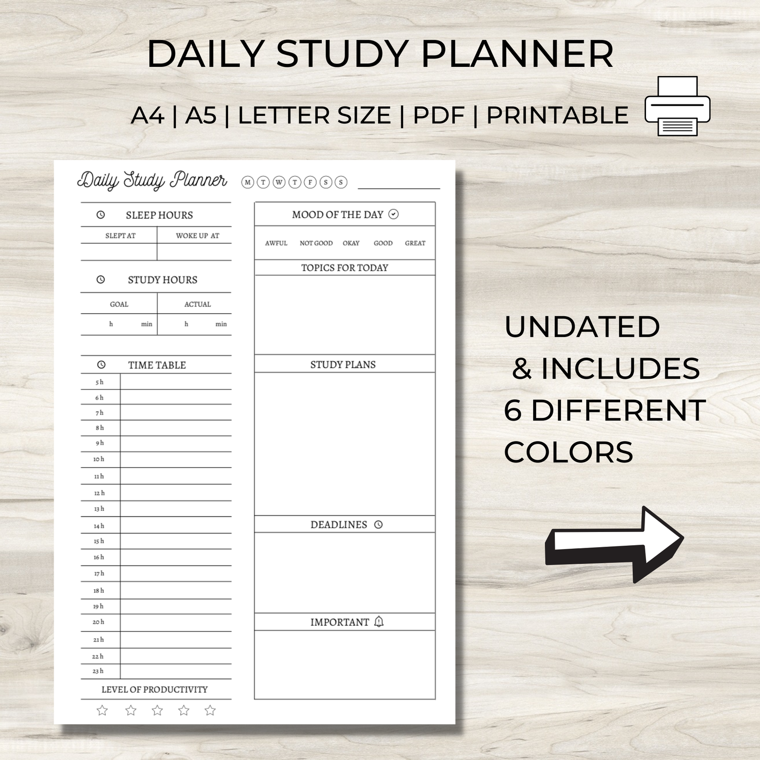 Ultimate Student Planner | Student Planner Essentials | Student Planner ...