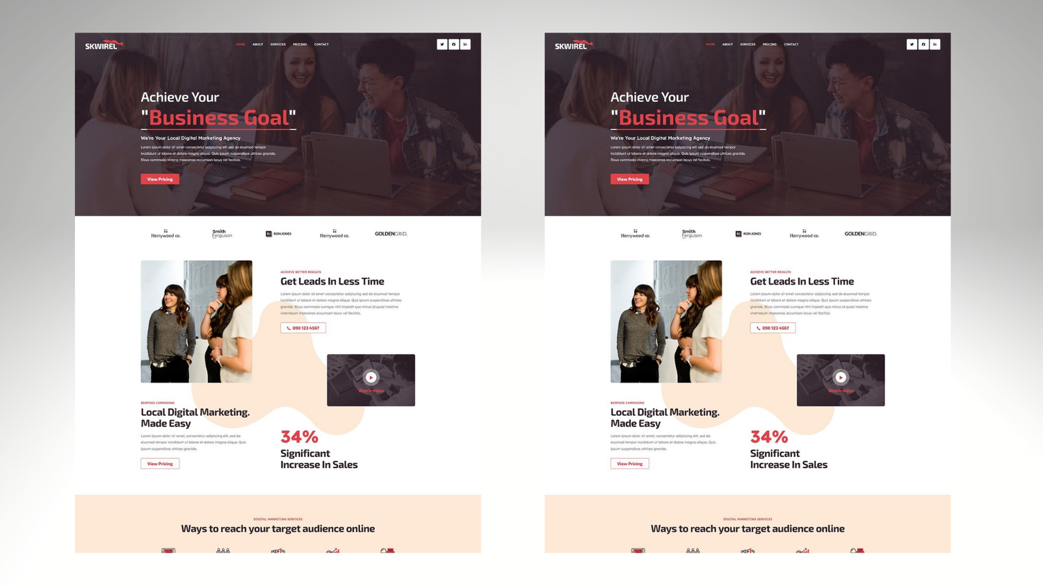 Software Landing Page Template - Payhip