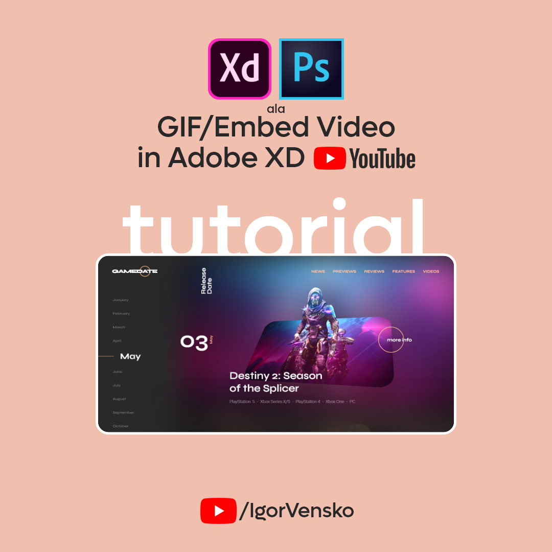 FREE Adobe XD file for tutorial - Payhip