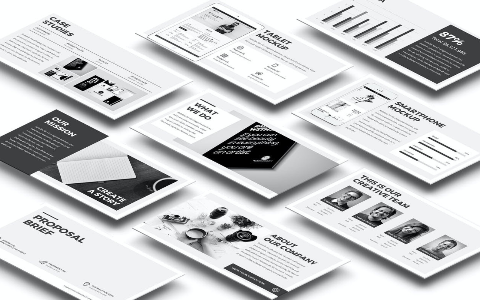 Proposal Powerpoint Template - Payhip