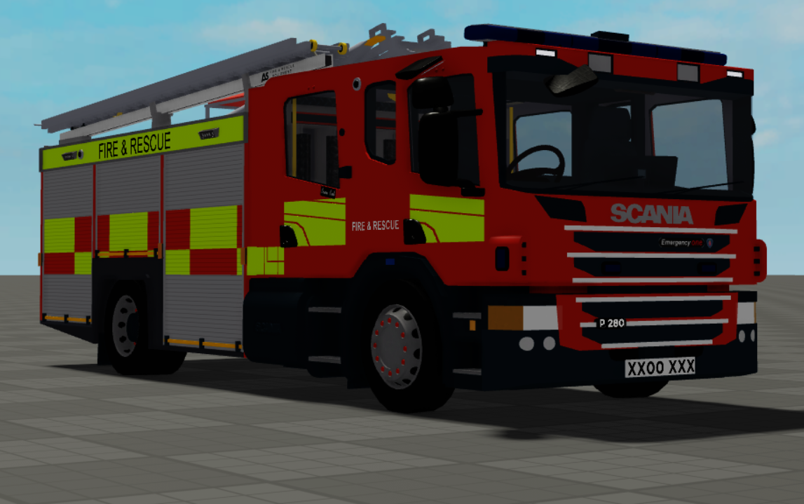 Generic E One British Fire Engine - Payhip