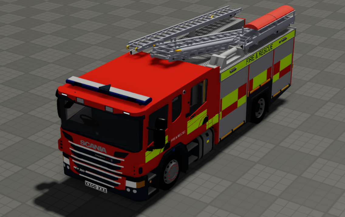 Generic E One British Fire Engine - Payhip