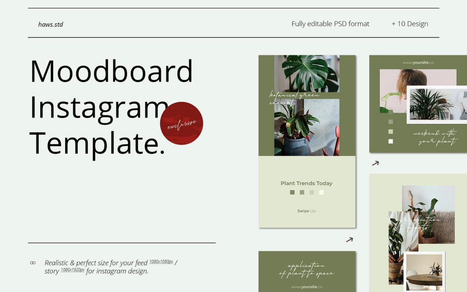 Moodboard Instagram Template - Payhip