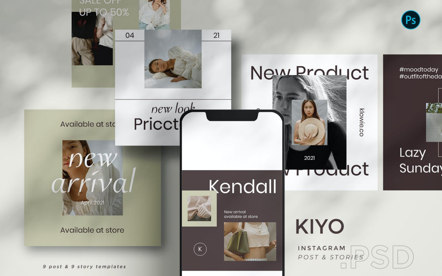 Instagram Template Set - Payhip