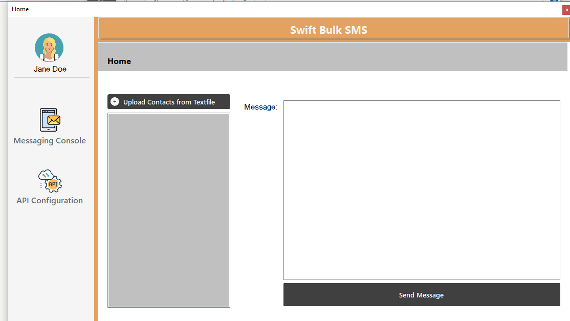BULK SMS APP USING C-SHARP AND TWILIO API - Payhip
