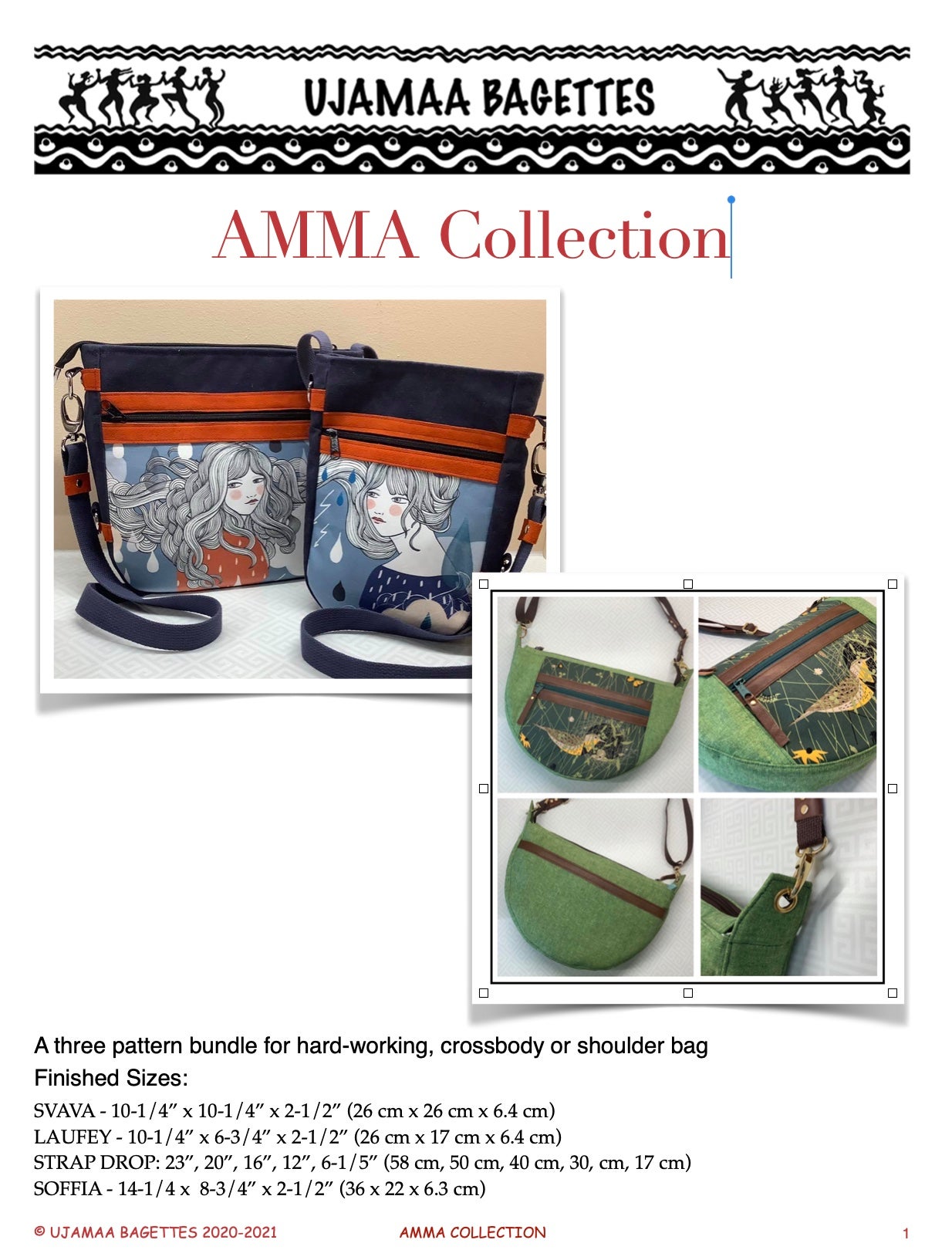 AMMA Collection - A family of hard-working, bags - Payhip