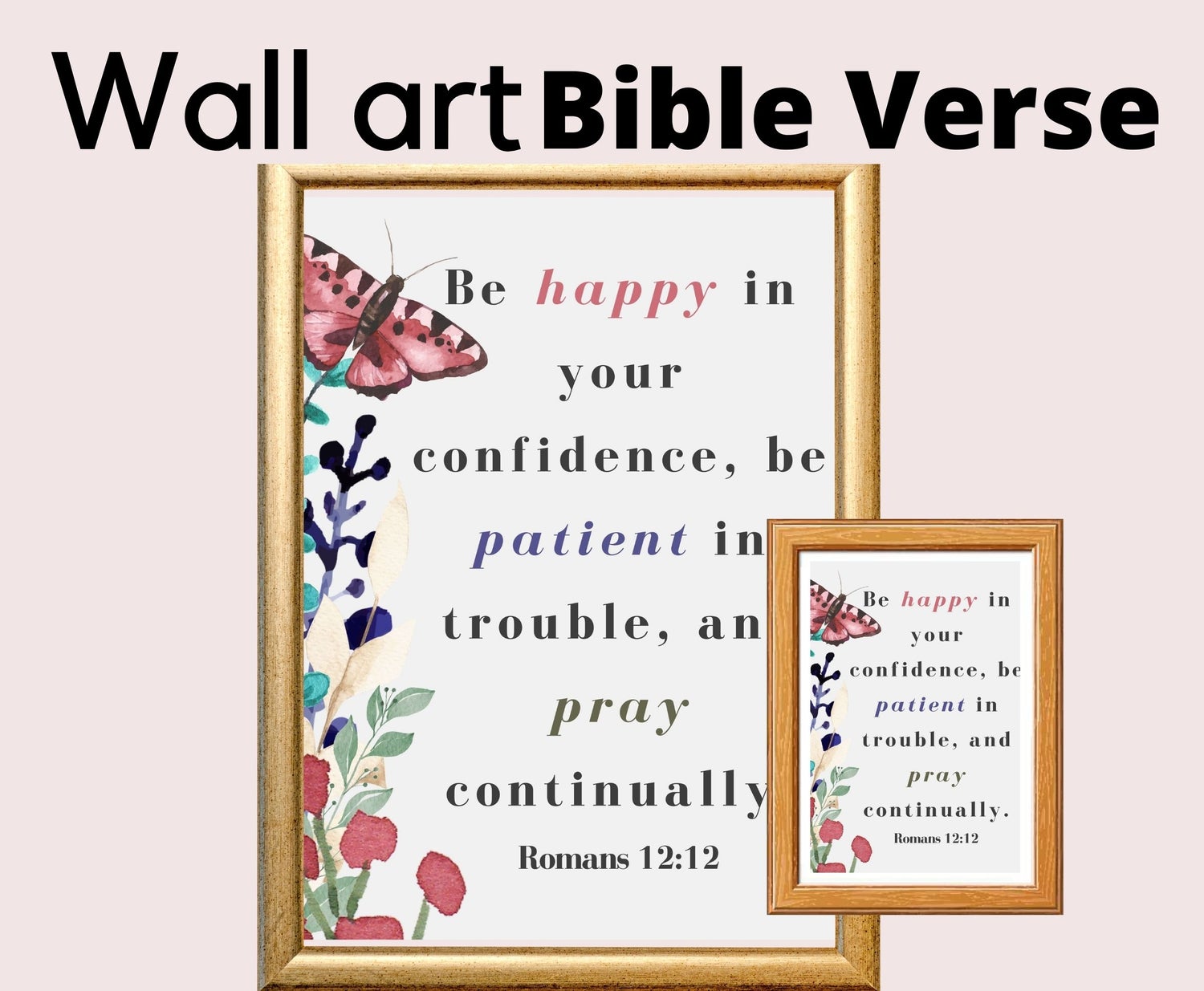 Bible Verse Wall Art Digital Download/Printable Print - Payhip