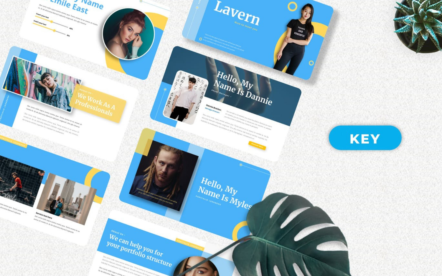 Genz- Portfolio Presentation Template - Payhip