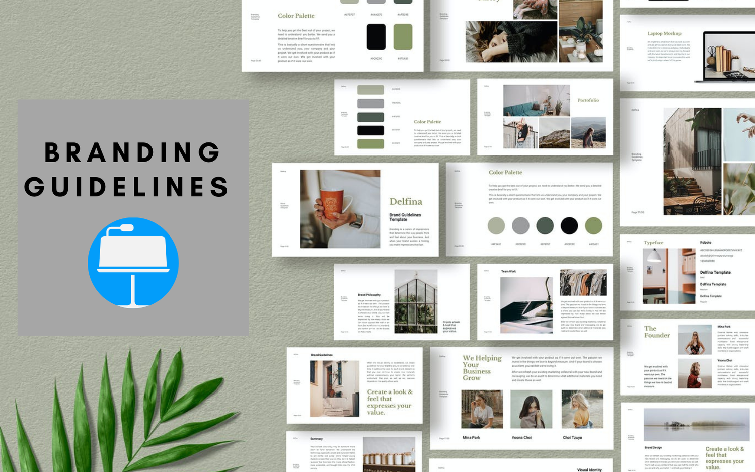Brand Guidelines Powerpoint Template - Payhip