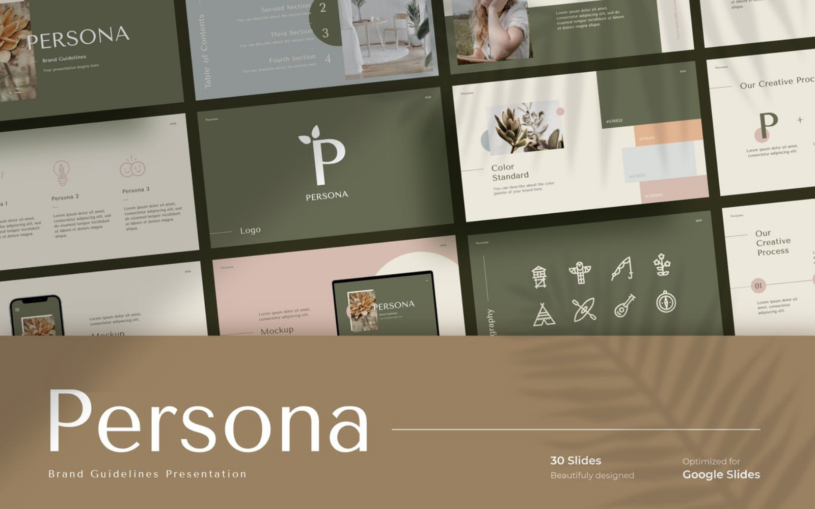 Brand Guideline Google Slides Template - Payhip