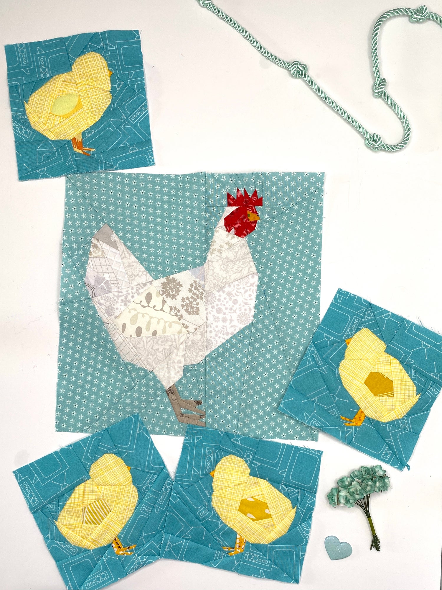 Chicken Quilting Pattern
