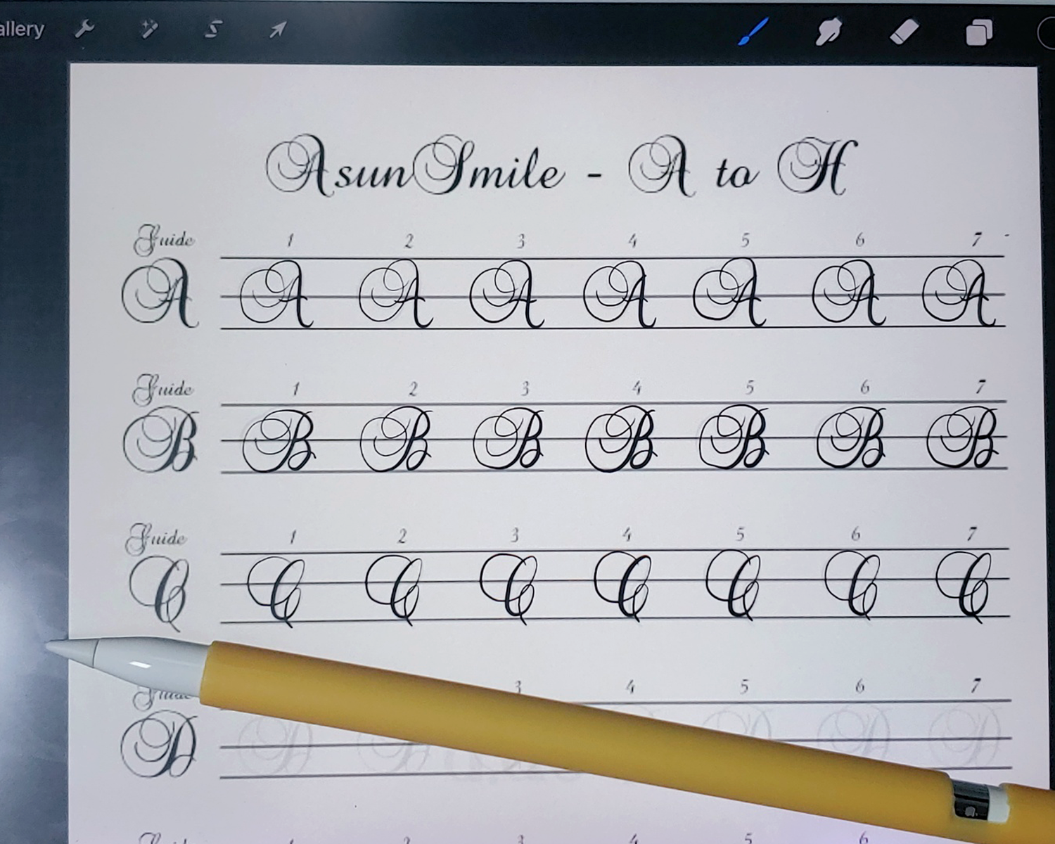 Modern Copperplate Script Worksheet Printable | Copperplate Alphabet ...