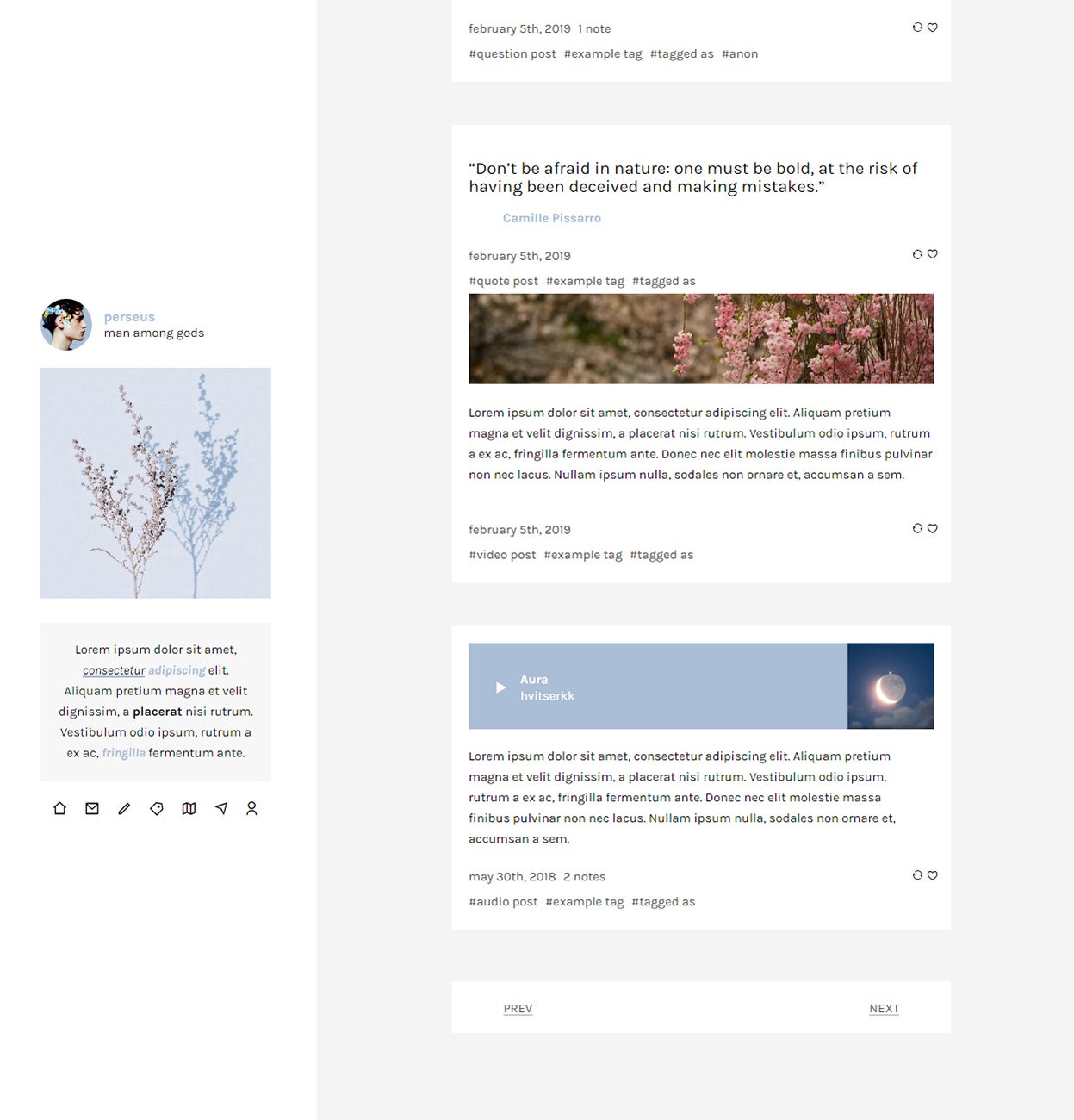 Perseus: Personal Theme - Payhip