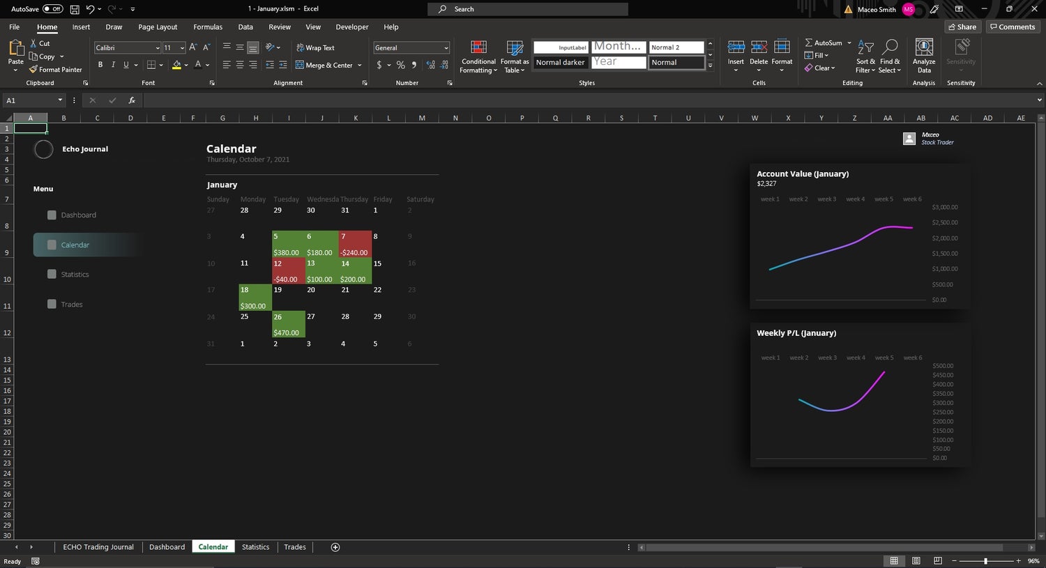 ECHO 2.0 Trading Journal - Payhip