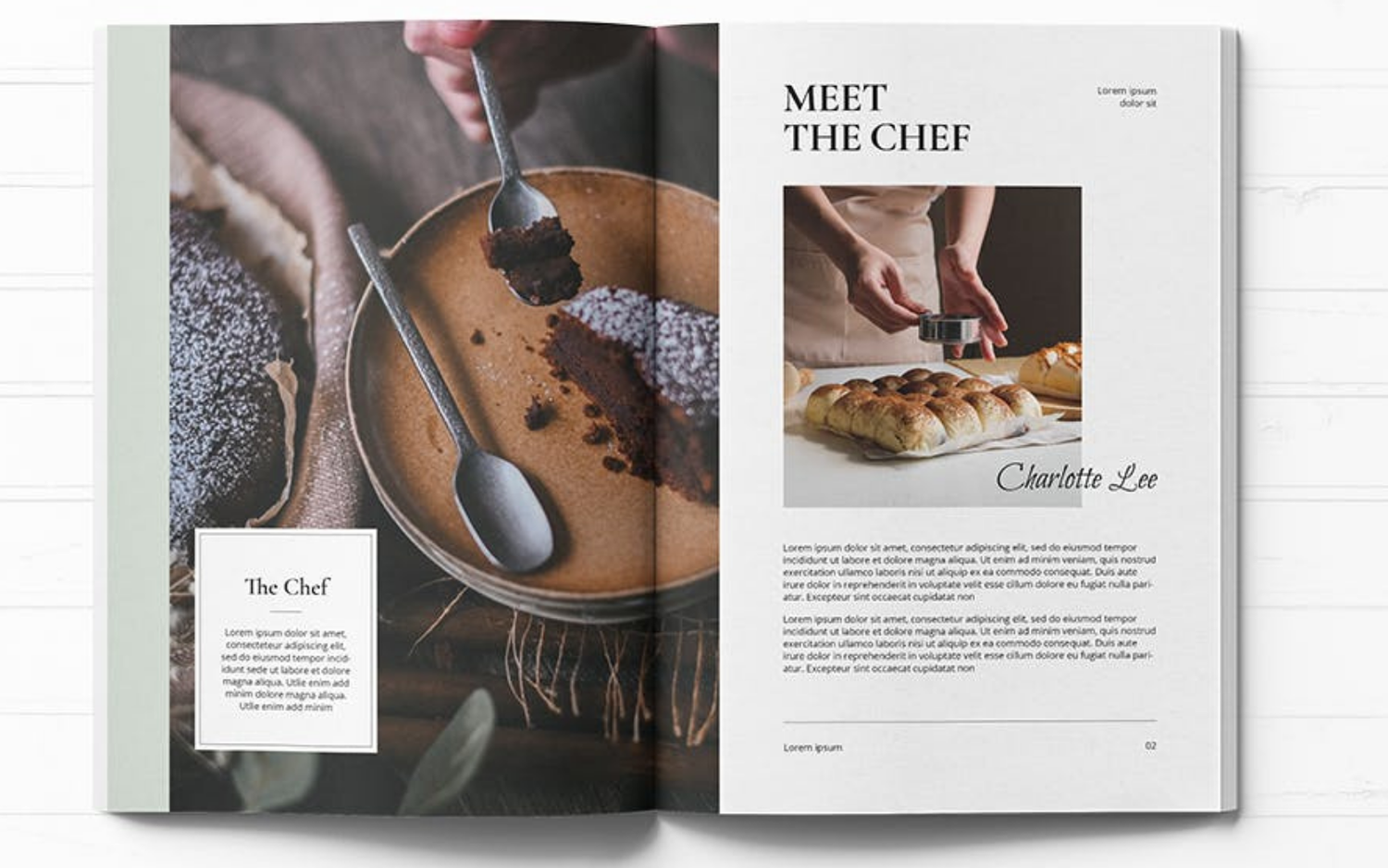 Dessert cookbook Template - Payhip