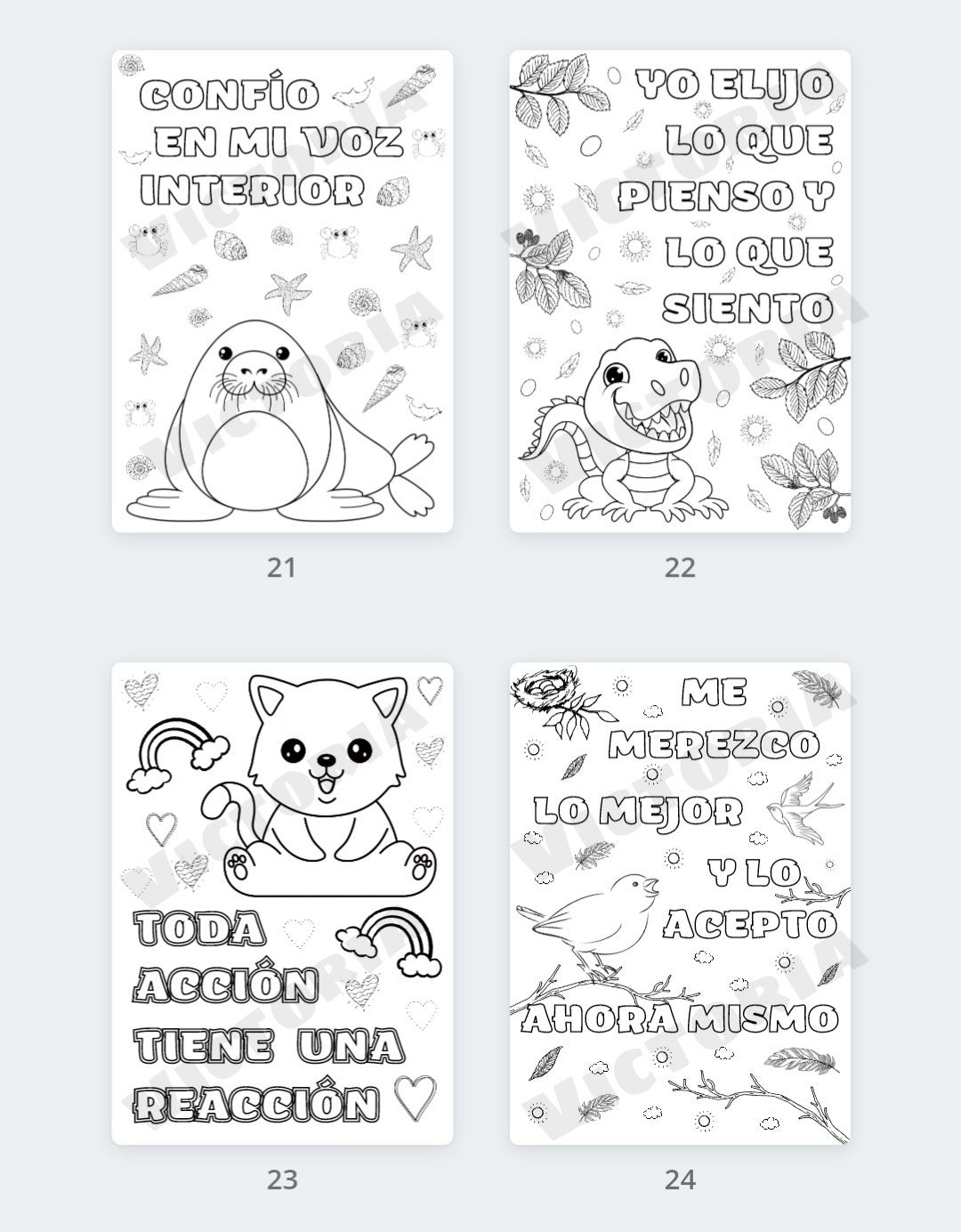 Pintando Afirmaciones Positivas para Niños - Payhip