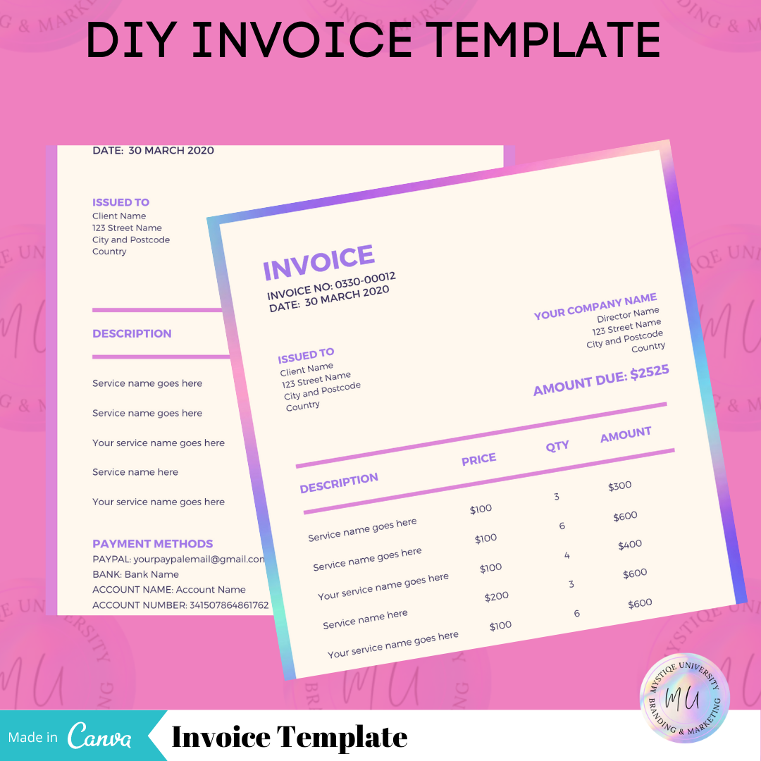 Invoice Template - Payhip