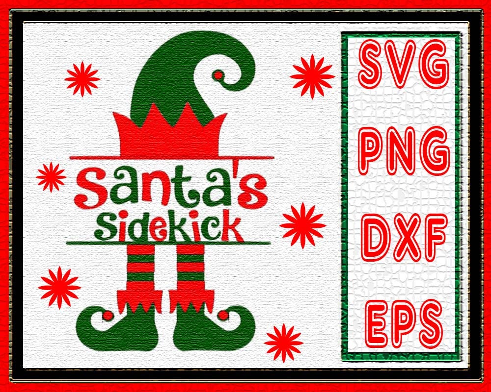 Santa's Sidekick - Svg Eps Png and Dxf - Payhip