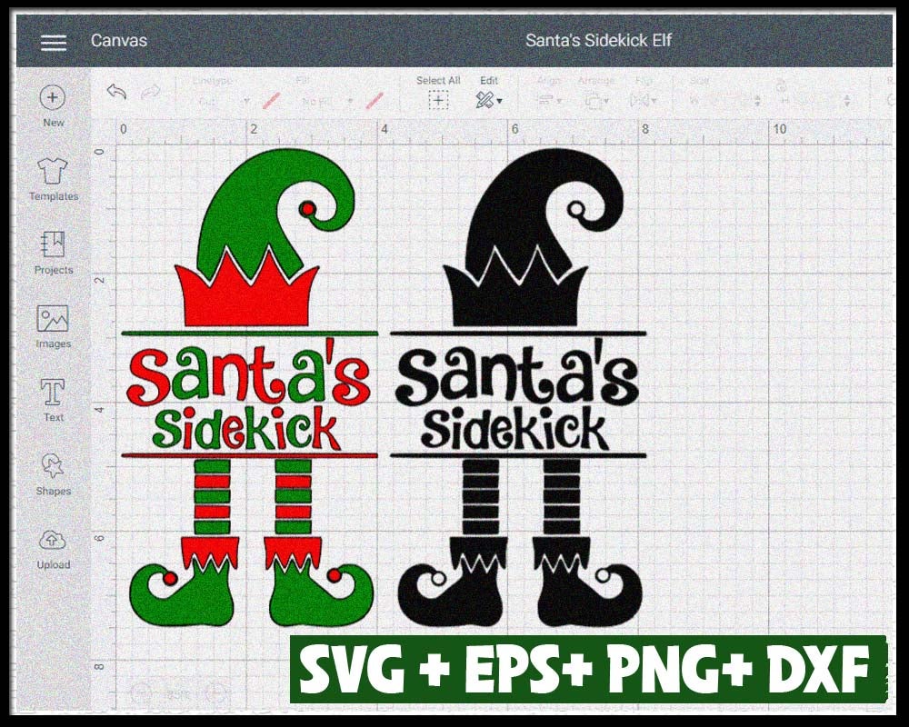 Santa's Sidekick - Svg Eps Png and Dxf - Payhip