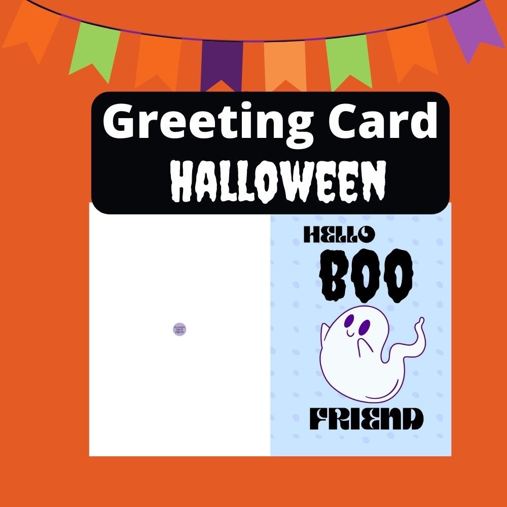 Boo Halloween Card - Payhip