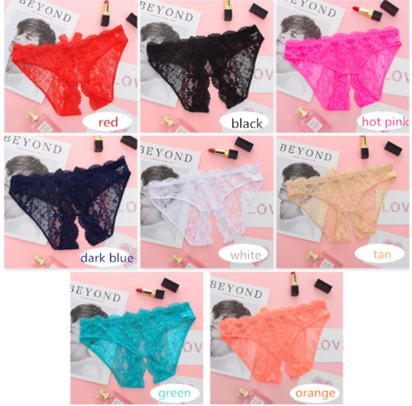 Crotchless Lace panties - Payhip