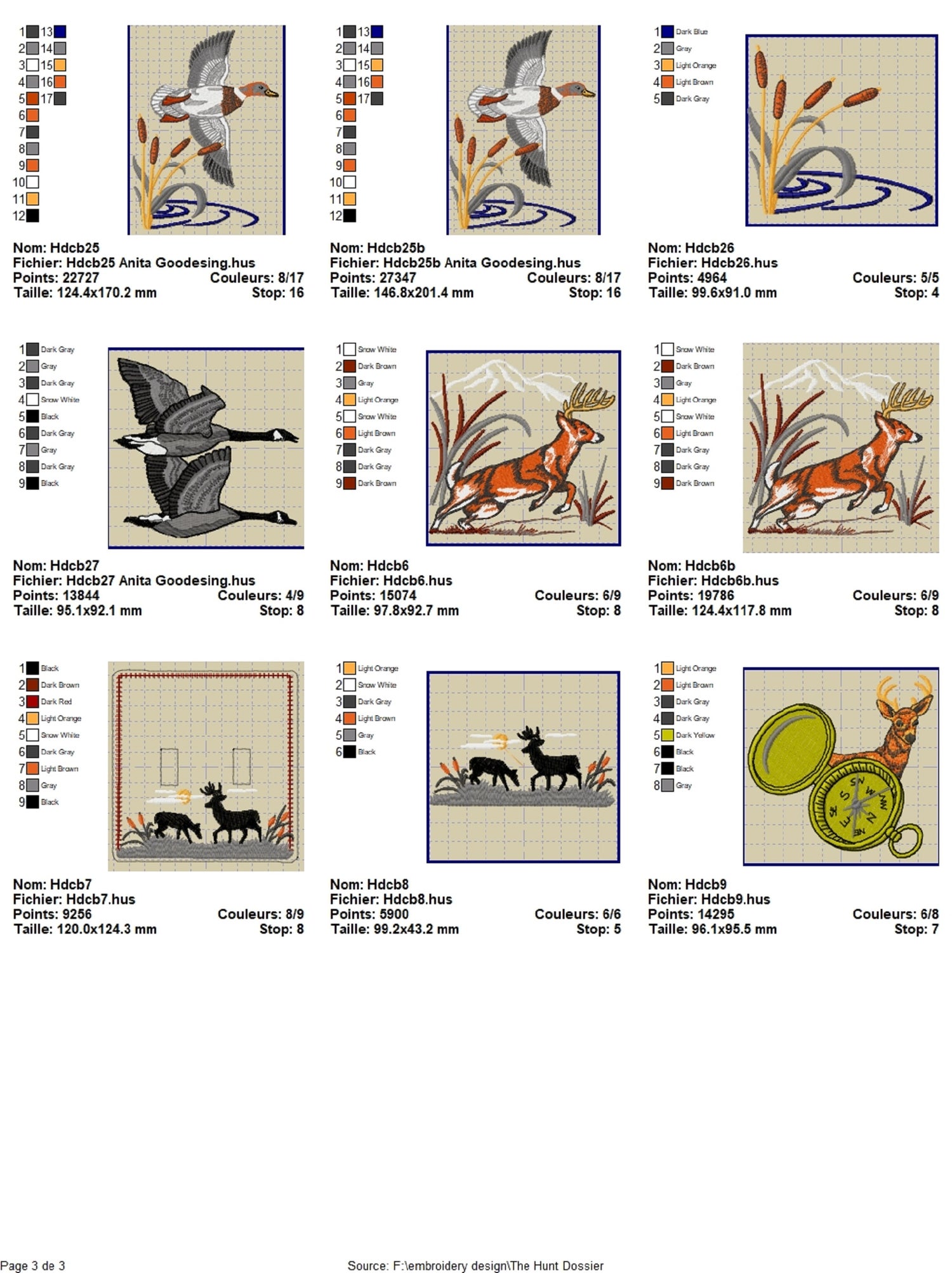 The Hunt Embroidery designs - Payhip