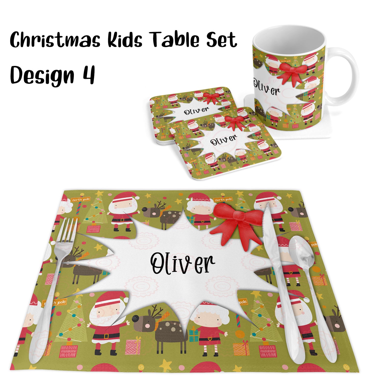 Christmas Kids Table Set of 5! - Payhip