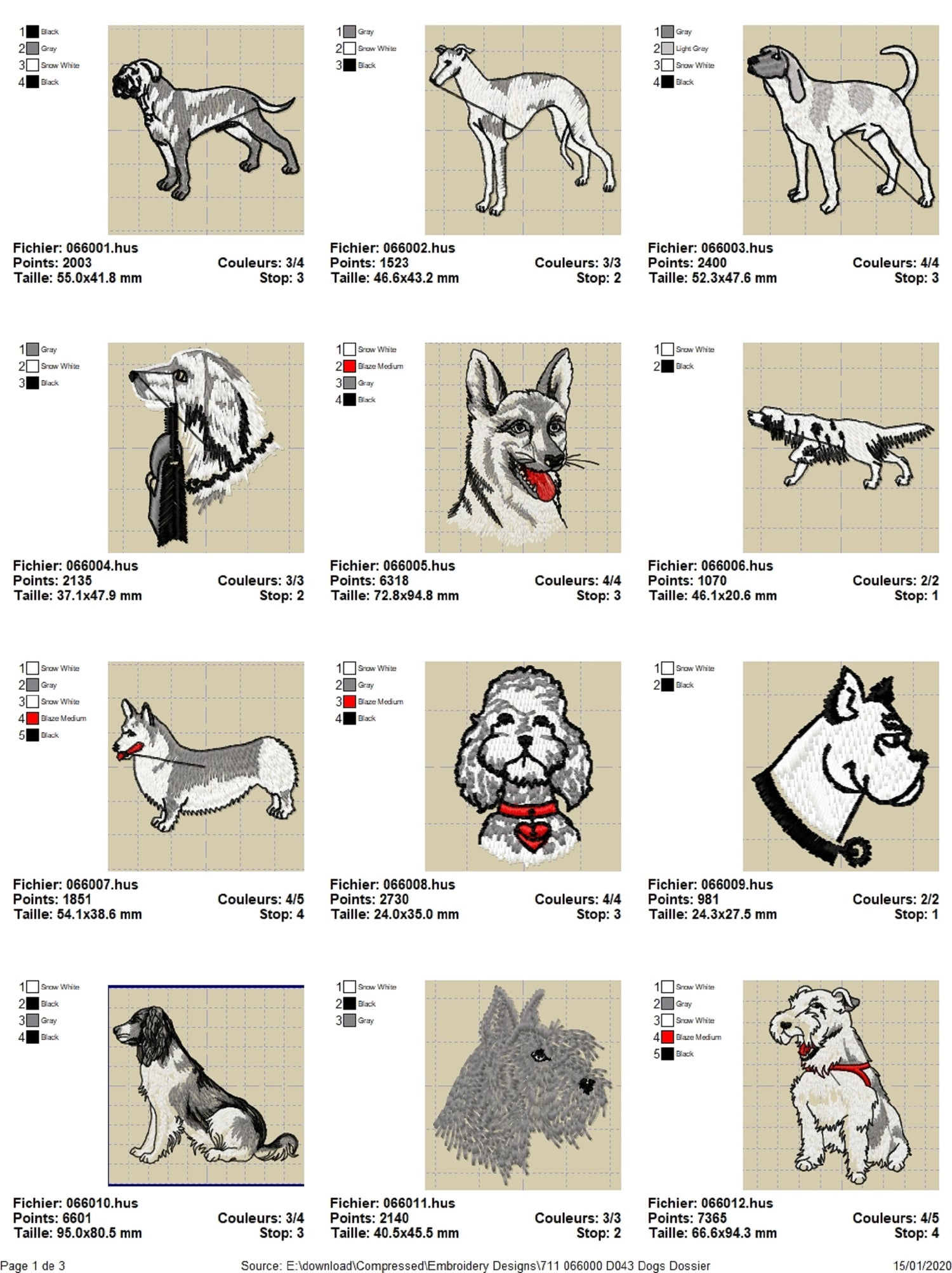 Brother SA316 Cats & Dogs Embroidery designs - Payhip