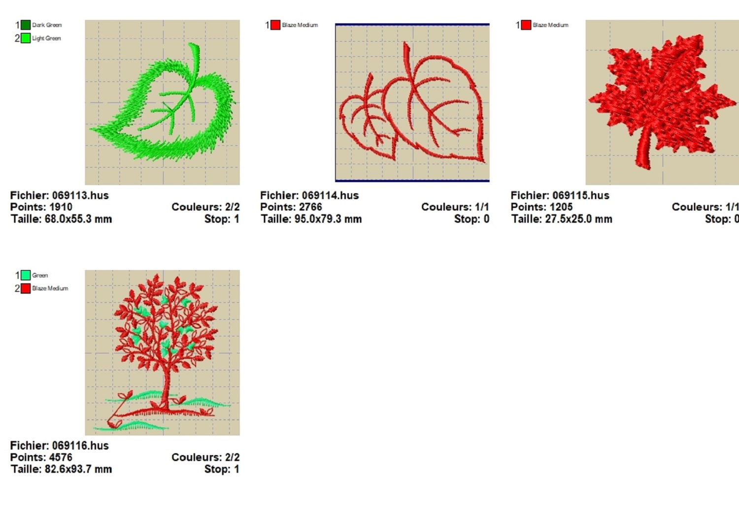 Leaves & Trees Embroidery designs - Payhip