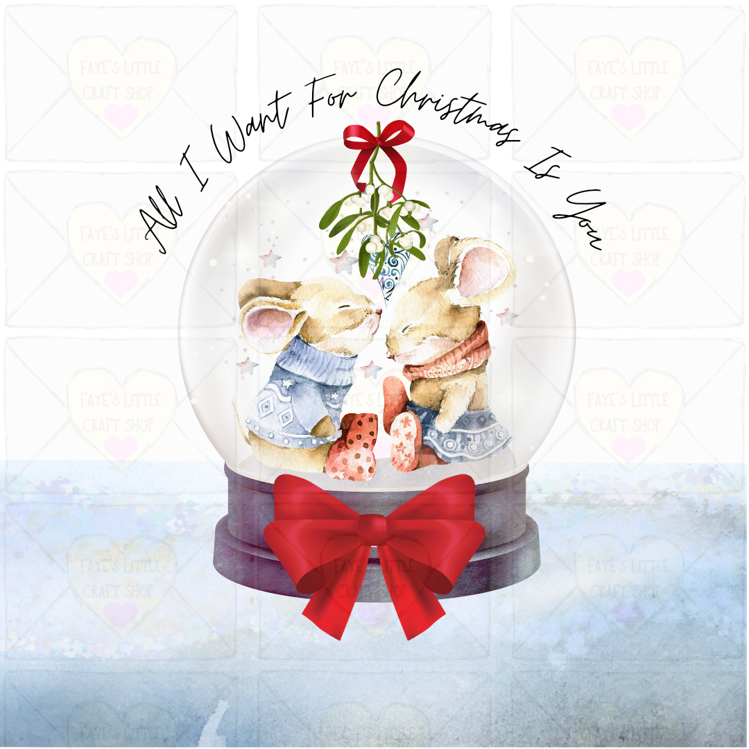 Cute Mice Snow Globe - Payhip