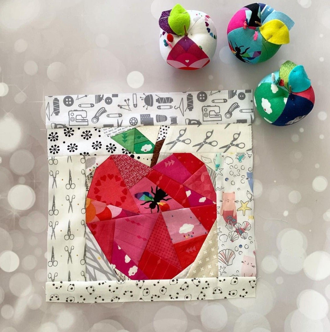 Geometric Apple Paper Pieced Pattern - Payhip