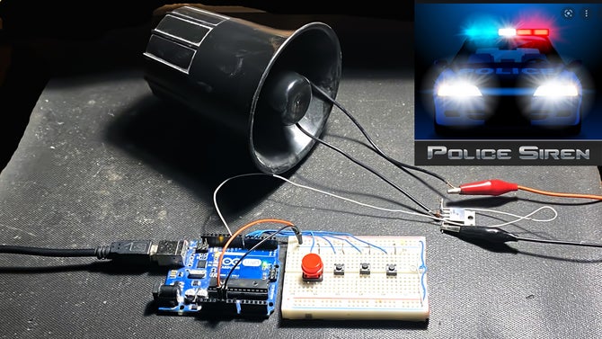 Arduino Police Horn Siren Manual Sketch file code - Payhip