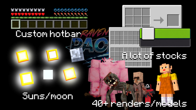 RAVEN PACK v2 (MINECRAFT THUMBNAIL PACK) (@designbyshadon) - Payhip