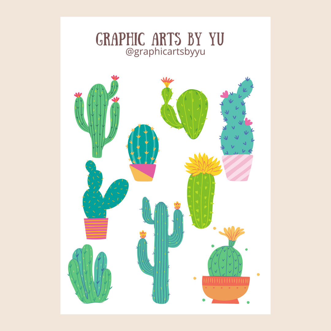 Cactus Sticker - Payhip