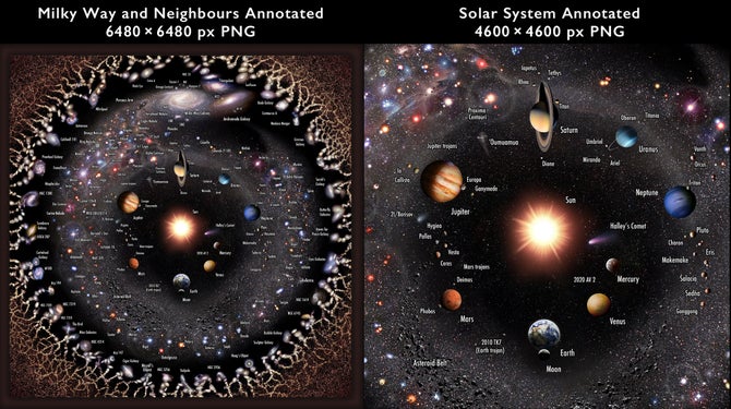 ALL VERSIONS of CIRCULAR MAPS OF THE UNIVERSE (recommended) - Payhip