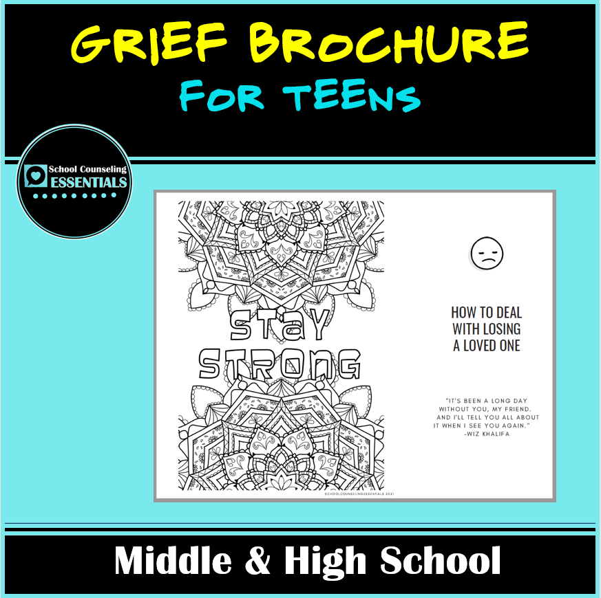 Grief Brochure for Teens - Payhip