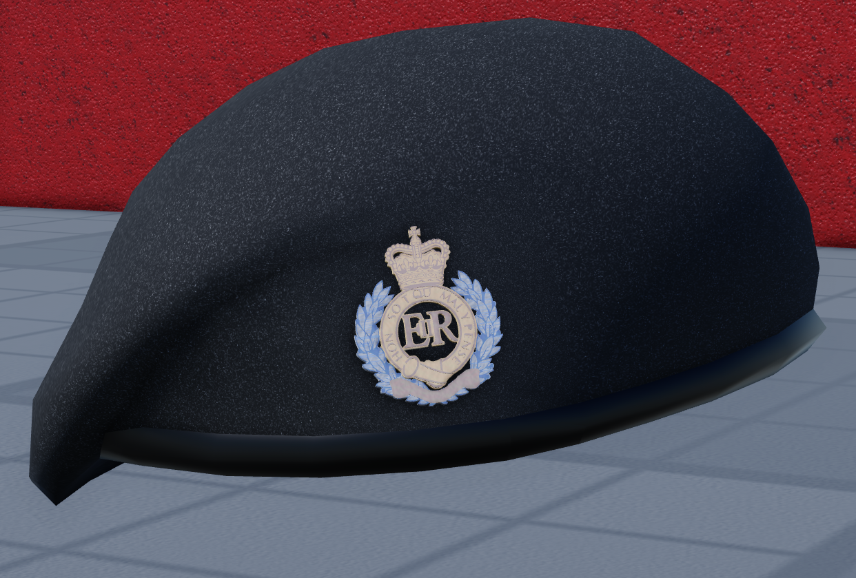 Army Beret Insignia Navy Blue Royal Engineers Beret And Official Issue ...