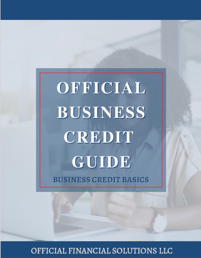 OFFICIAL BUSINESS CREDIT GUIDE - Payhip