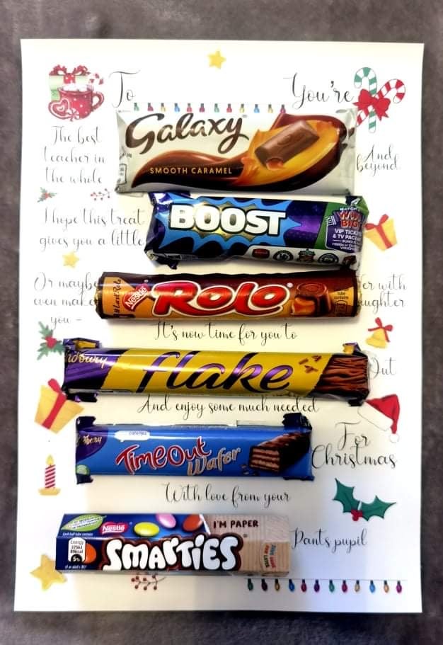 Teacher chocolate poem - Payhip