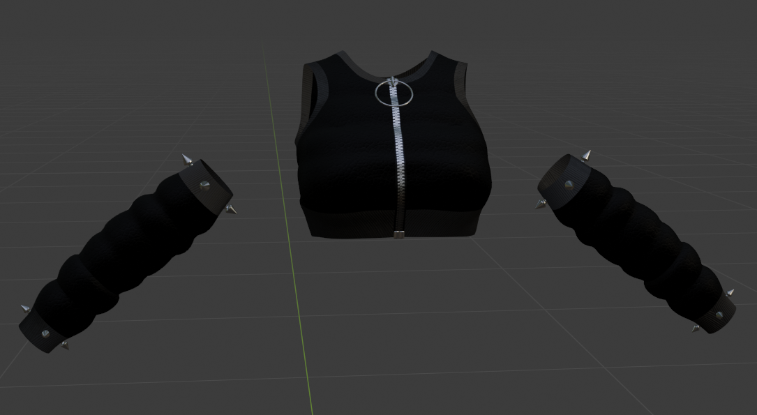 Puffy Winter Jacket - FBX - Commercial use - VRChat Clothing - Payhip