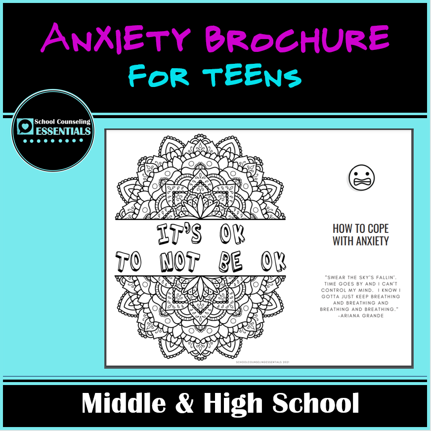Anxiety Brochure for Teens - Payhip