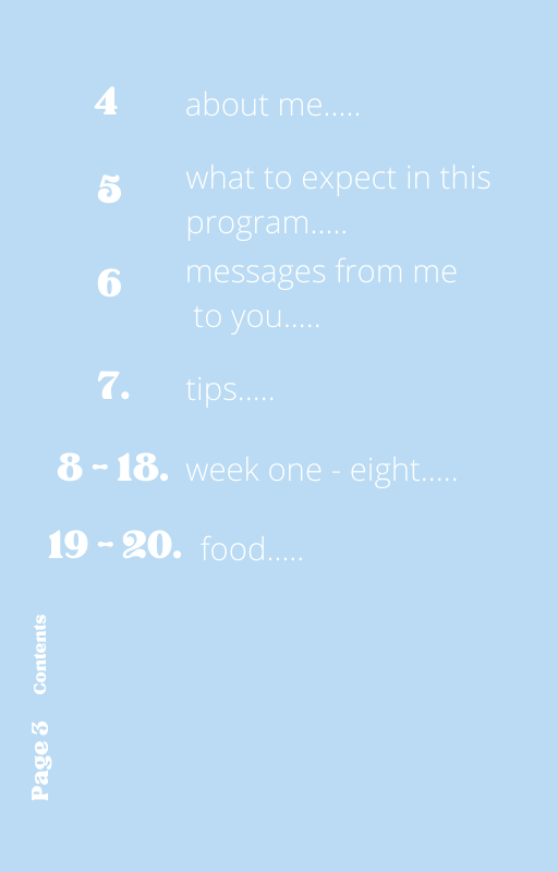 8 Week Home Based Program - Payhip