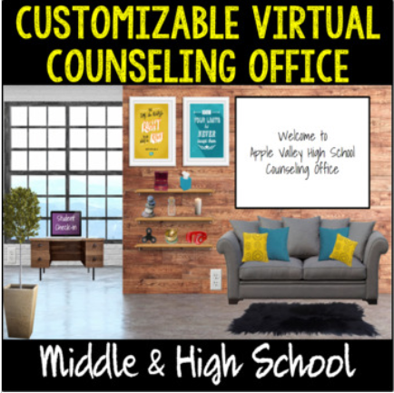 Virtual Counseling Office- Customizable - Payhip